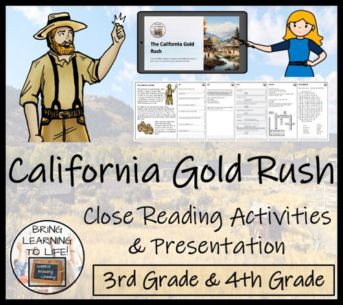 3rd and 4th grade Close Reading Activity