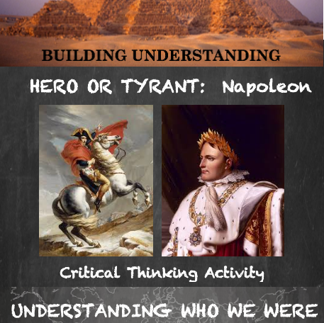 Napoleon Bonaparte: Hero or Tyrant Critical Thinking Activity - Amped ...