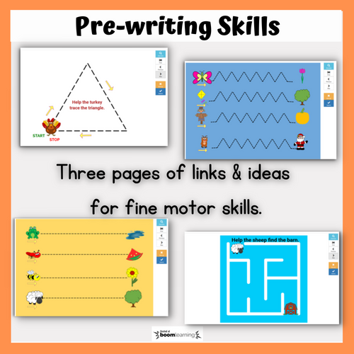 Development of Pre Writing Skills