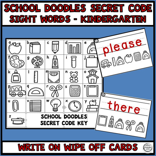 Sight Words, Secret Code Literacy Center