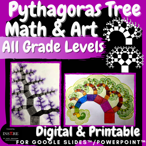 Pythagoras Tree Pythagorean Theorem Math & Art Project Special Right ...