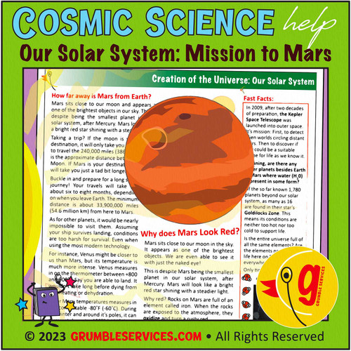 Mars: Mission to the Red Planet, Our Solar System, Mars Rover ...
