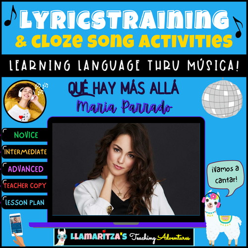 LyricsTraining & Cloze Songs Activities - Qué hay más allá (How Far I ...