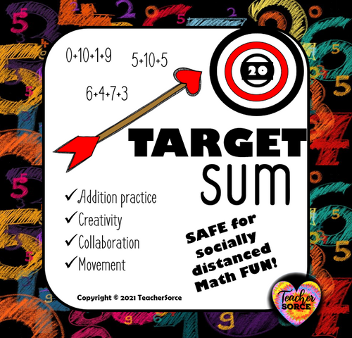 Addition Target Sum Game - Amped Up Learning