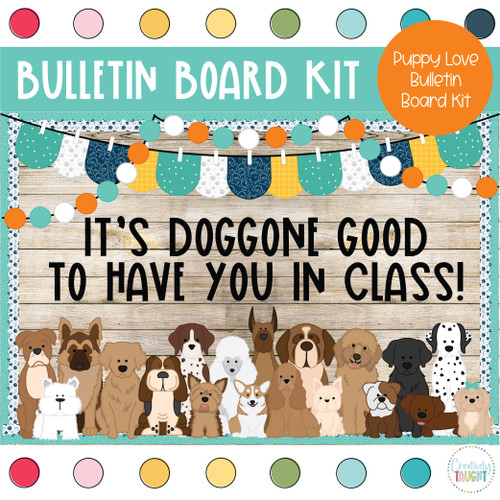 Puppy Love Bulletin Board Kit