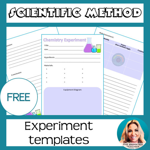 Science experiment report templates
