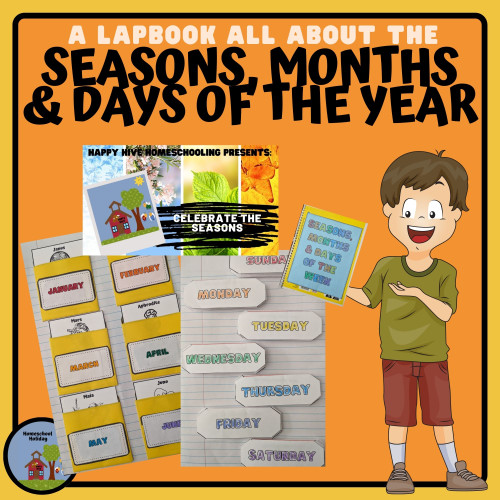 Days of the Week, Months of the Year & Seasons - Amped Up Learning