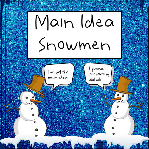 Main Idea Snowmen