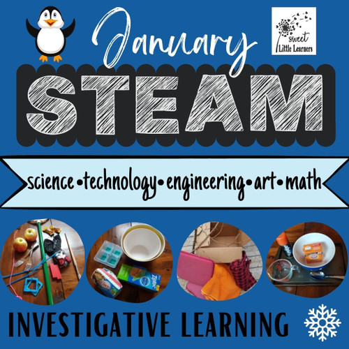 January STEM plus ART STEAM - Amped Up Learning