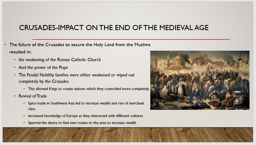 The End of the Medieval Age Lecture with Guided Notes - Amped Up Learning