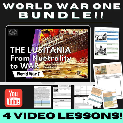 World War I Bundle | 4 Videos & Activities! - Amped Up Learning
