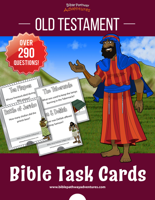 Bible Task Cards: Old Testament - Amped Up Learning