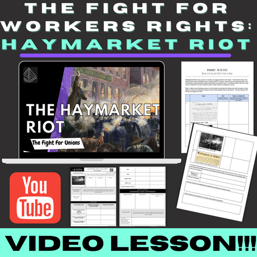 Haymarket Square Riot & The Labor Movement: VIDEO & LESSON | Industrial ...