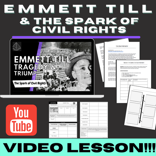 Emmett Till, Jim Crow, and The Civil Rights Movement | VIDEO & LESSON!