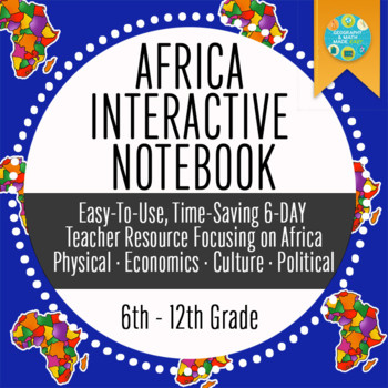 Geography: Africa Interactive Notebook