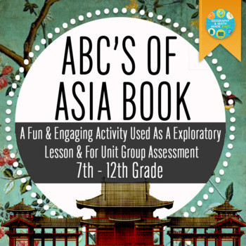 Creating an ABC Book of Asia Geography Lesson Assessment or Activity