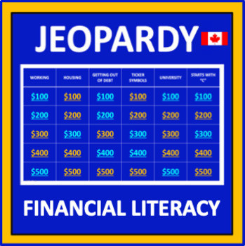 Financial Literacy Canada Jeopardy