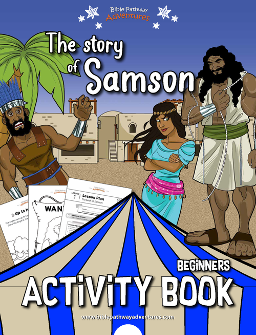 The story of Samson Activity Book for Beginners