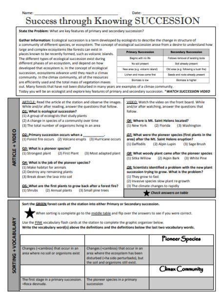 Succession: Success through Knowing Succession - Amped Up Learning