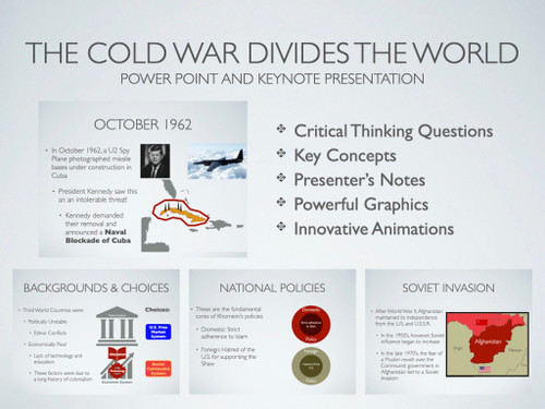 The Cold War Divides The World History Presentation