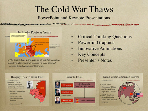 The Cold War Thaws History Presentation