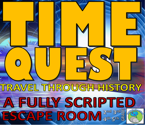 Fully Scripted World HISTORY ESCAPE ROOM: 5 time periods, 10 Challenges ...