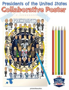 Presidents of the United States Collaborative Poster