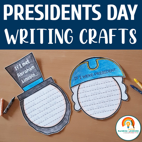 Presidents Day Writing Activity | Presidents Day Craftivity ...