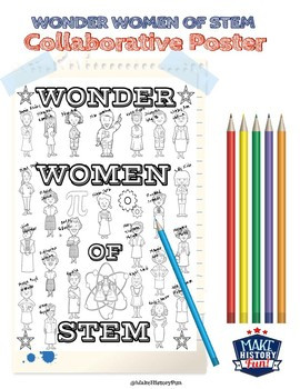 Wonder Women of STEM Research Project and Collaborative Poster