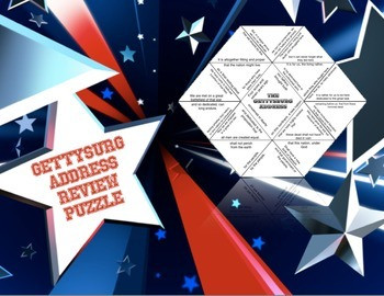 Hands on History-Gettysburg Address Puzzle