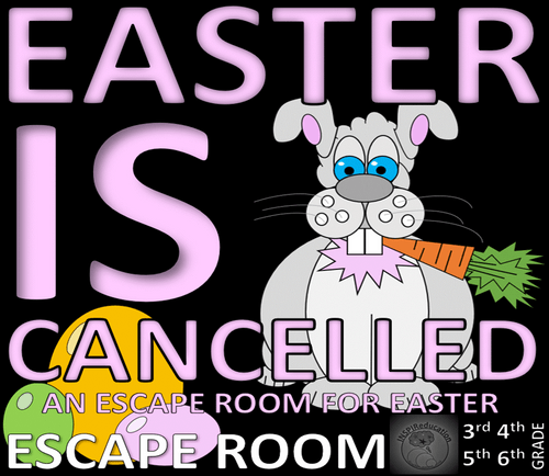 EASTER ESCAPE ROOM: Easter is Cancelled - 9 Challenges, Answer Key ...