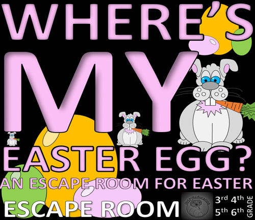 EASTER ESCAPE ROOM: Where's my Easter Egg (Science) 9 Challenges ...