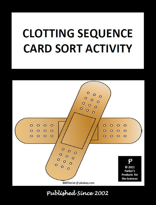 Clotting Sequence Card Sort Activity