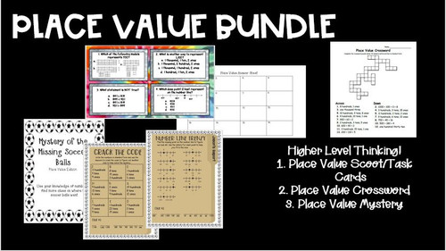 Higher Level Place Value Bundle - Amped Up Learning