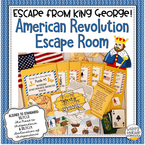 Escape From King George! American Revolution Escape Room