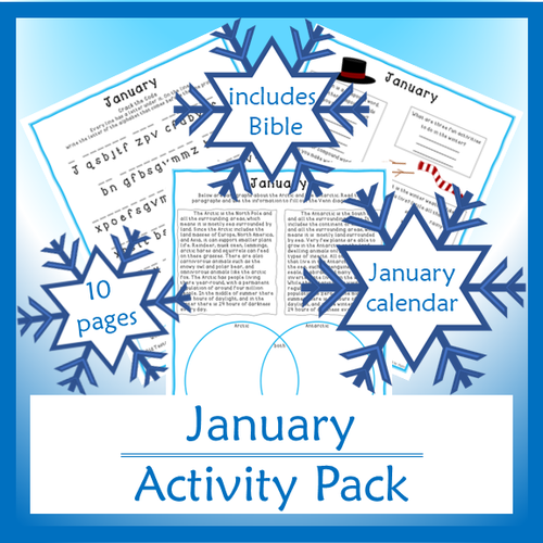 January Activity Pack
