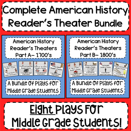 Complete American History Reader's Theater - Amped Up Learning