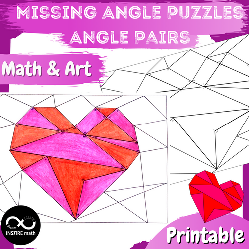 Angle Pair Relationships Parallel Lines Cut by a Transversal Math & Art ...