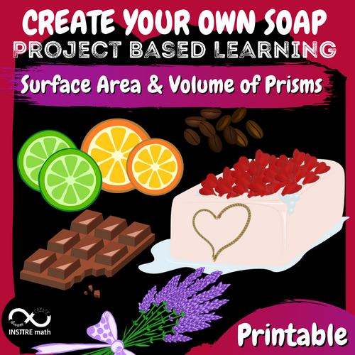 Surface Area and Volume of Prisms Project Based Learning PBL Math ...