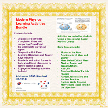 Modern Physics Learning Activities