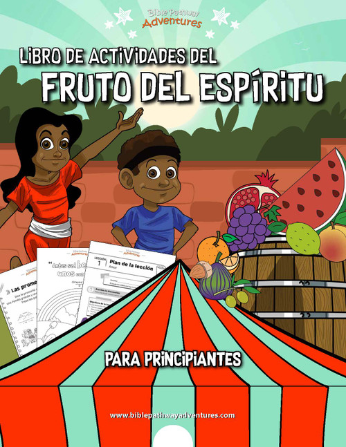Libro de actividades del Fruto del Espíritu para principiantes