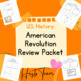 US History American Revolution Review Packet - Amped Up Learning