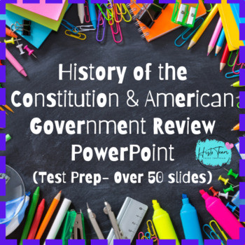 American Government and U.S. Constitution Review PowerPoint - Amped Up ...