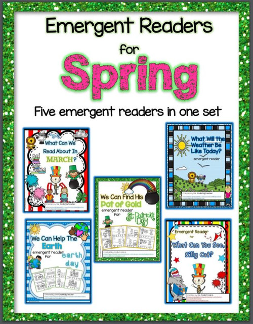 Emergent Readers for Spring - Amped Up Learning