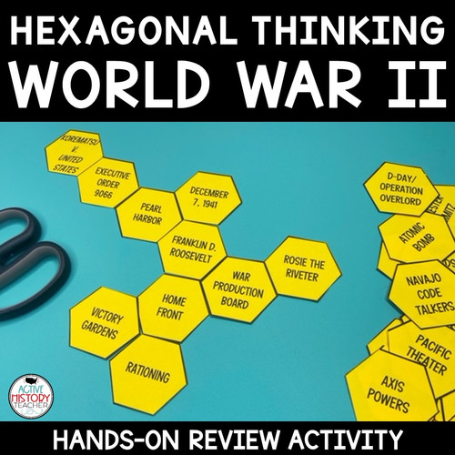 World War II Review Activity Hexagonal Thinking EOC STAAR Review ...