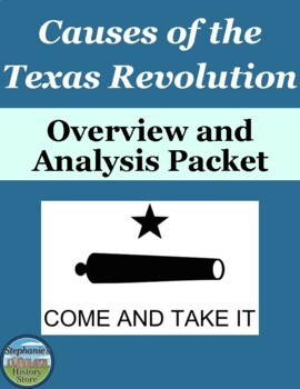 Causes of the Texas Revolution Learning Packet