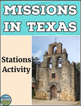 Texas Missions Activity or Learning Packet