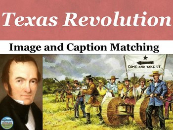 Texas Revolution Primary Source Image Activity