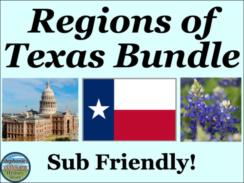 Regions of Texas Bundle