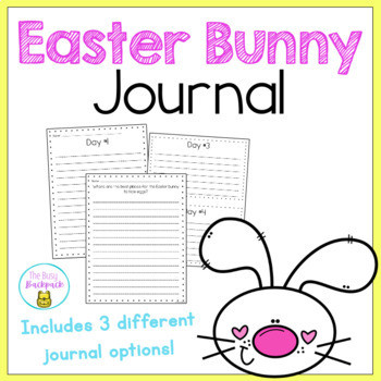 Easter Writing Journal Activity 1st 2nd 3rd Grade
